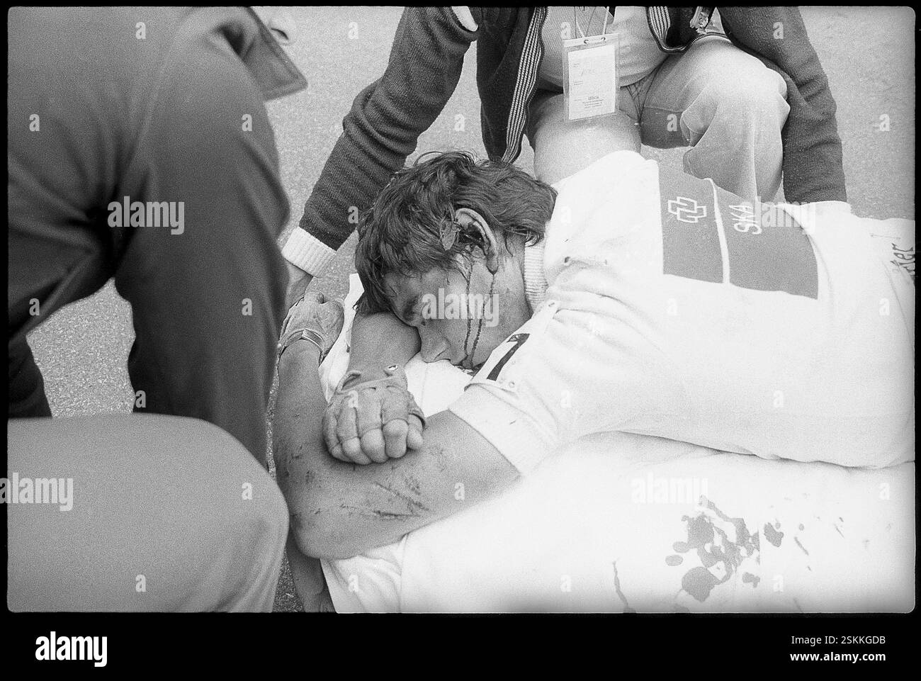 Tour de Suisse 1978: Unfall von Daniel Gisiger#Tour de Suisse 1978 ...