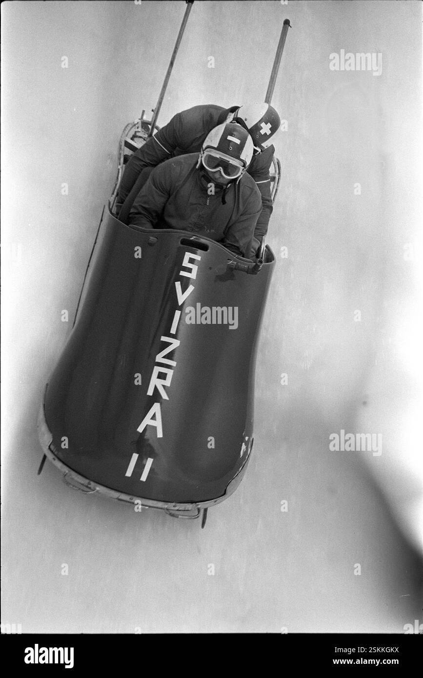 Bob-Weltmeisterschaft in St. Moritz, 1970: Schweiz 2#World Bob Racing ...
