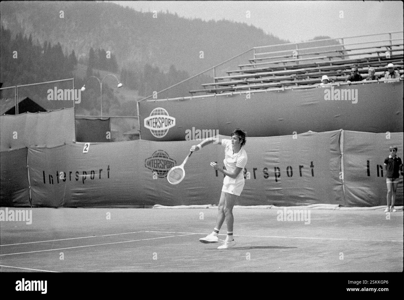 Swiss Open Gstaad 1971: Adriano Panatta#Swiss Open Gstaad 1971: Adriano ...