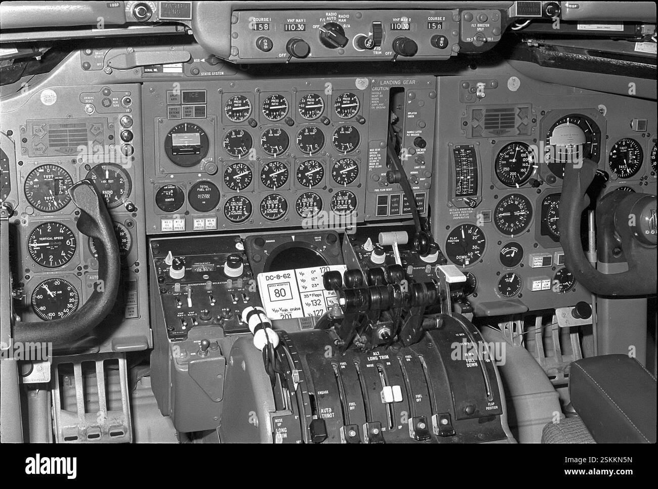 Cockpit--- Neue DC8 Super Swissair 1967#New DC8 Super Swissair 1967 ...