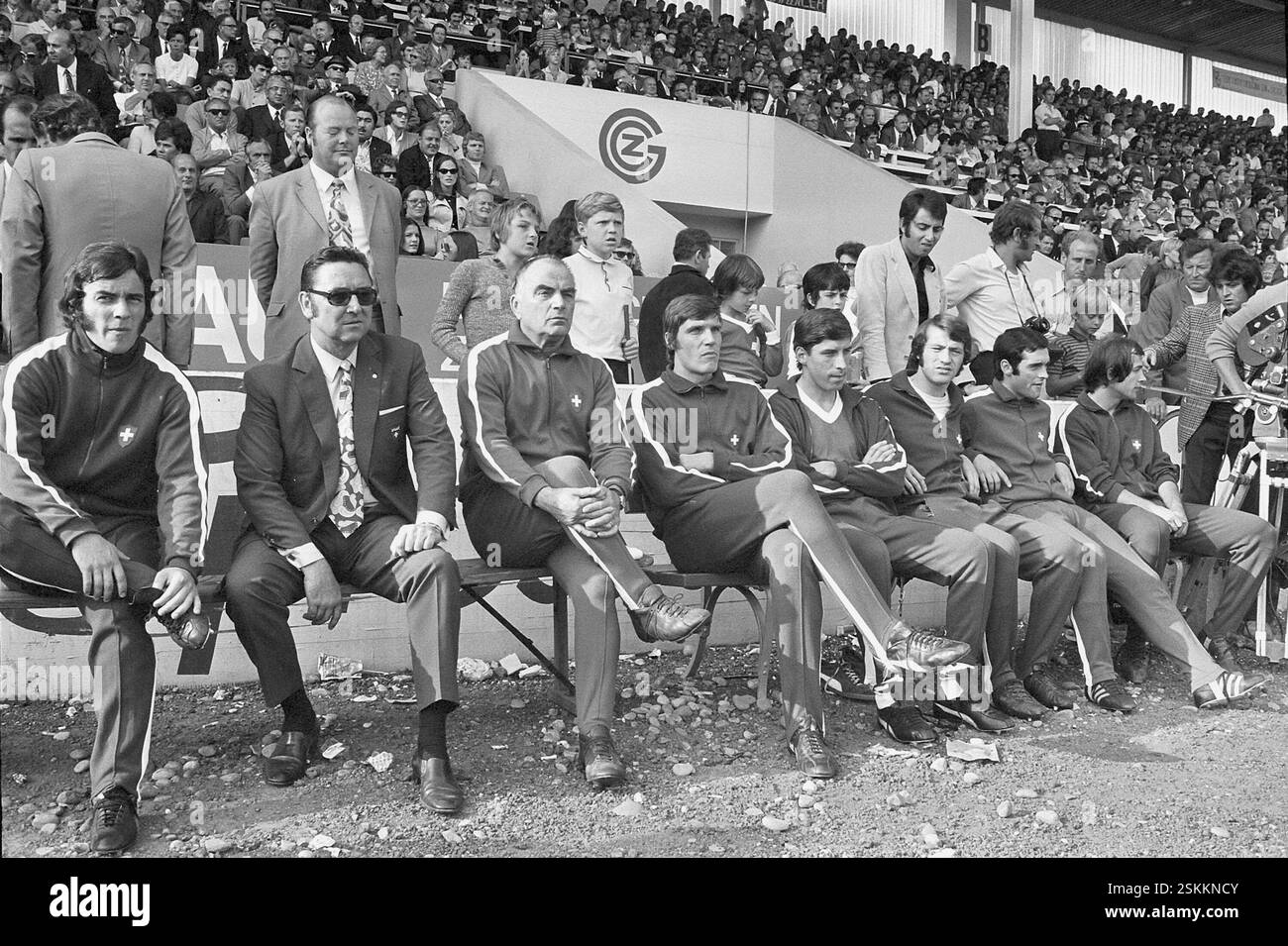 Swiss officials Black and White Stock Photos & Images - Alamy