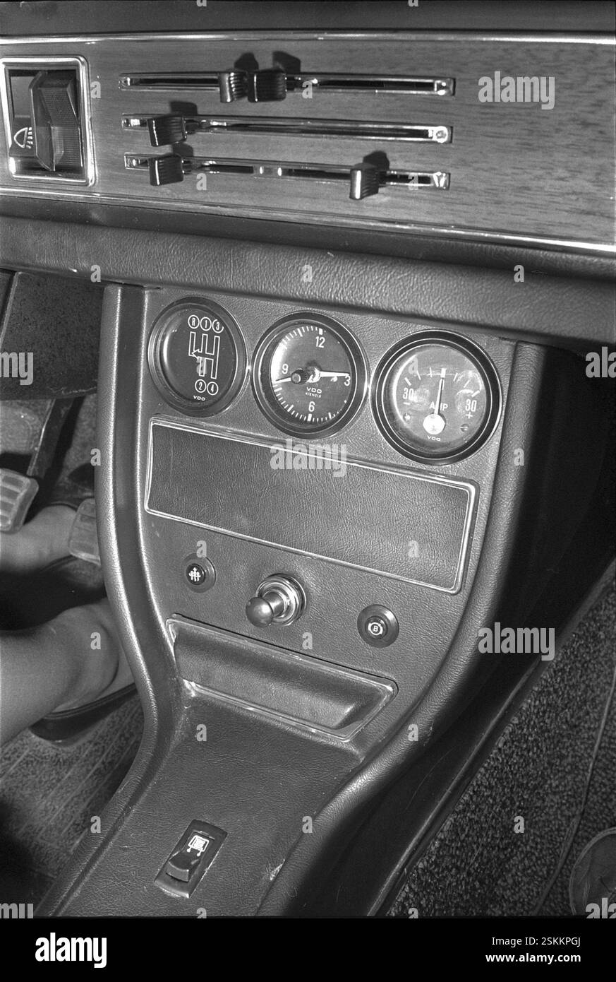 Cockpit im Audi 1971#Cockpit in the Audi 1971- RDB BY DUKAS Stock Photo ...