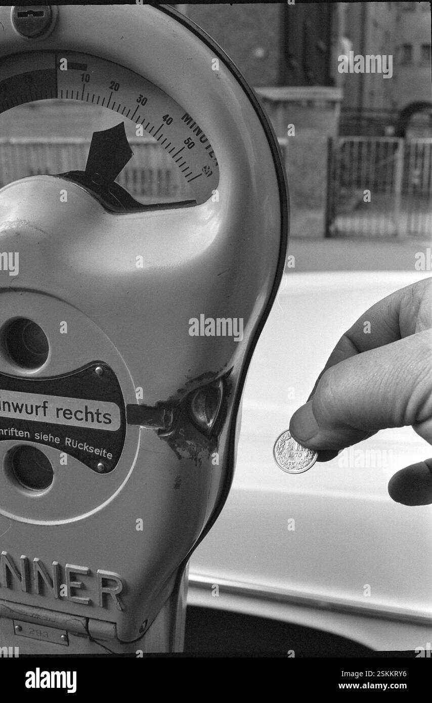 Parkuhr 1971#Parking meter 1971- RDB BY DUKAS Stock Photo - Alamy