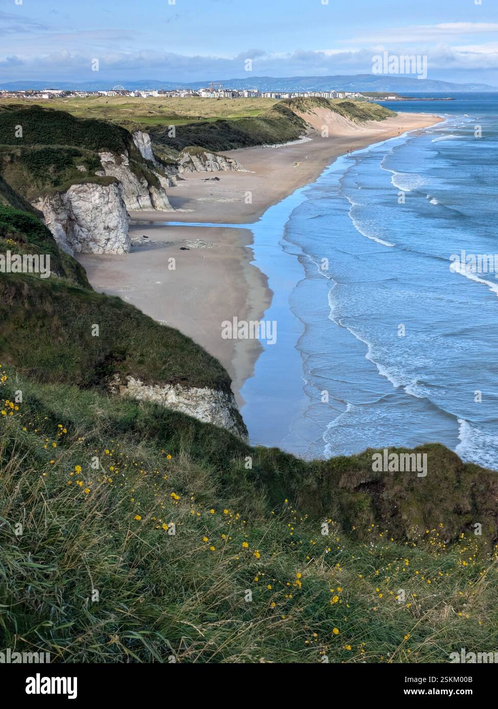 White Rocks Beach Portrush Stock Photo - Alamy