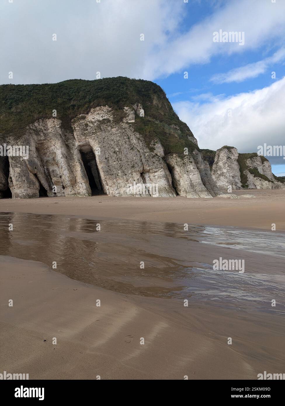 Sandy beach at White Rocks Beach Portrush Stock Photo - Alamy