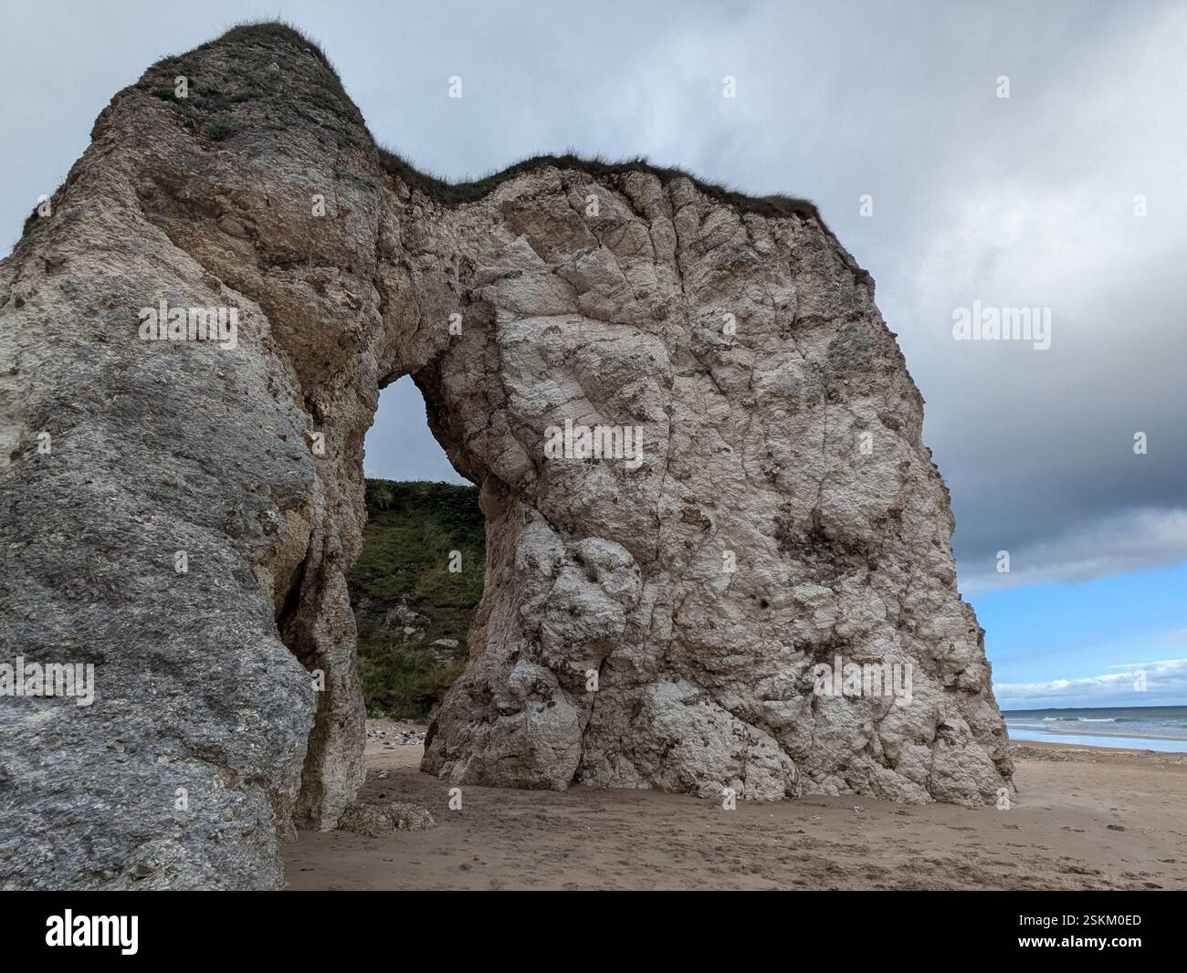 Sandy beach at White Rocks Beach Portrush Stock Photo - Alamy