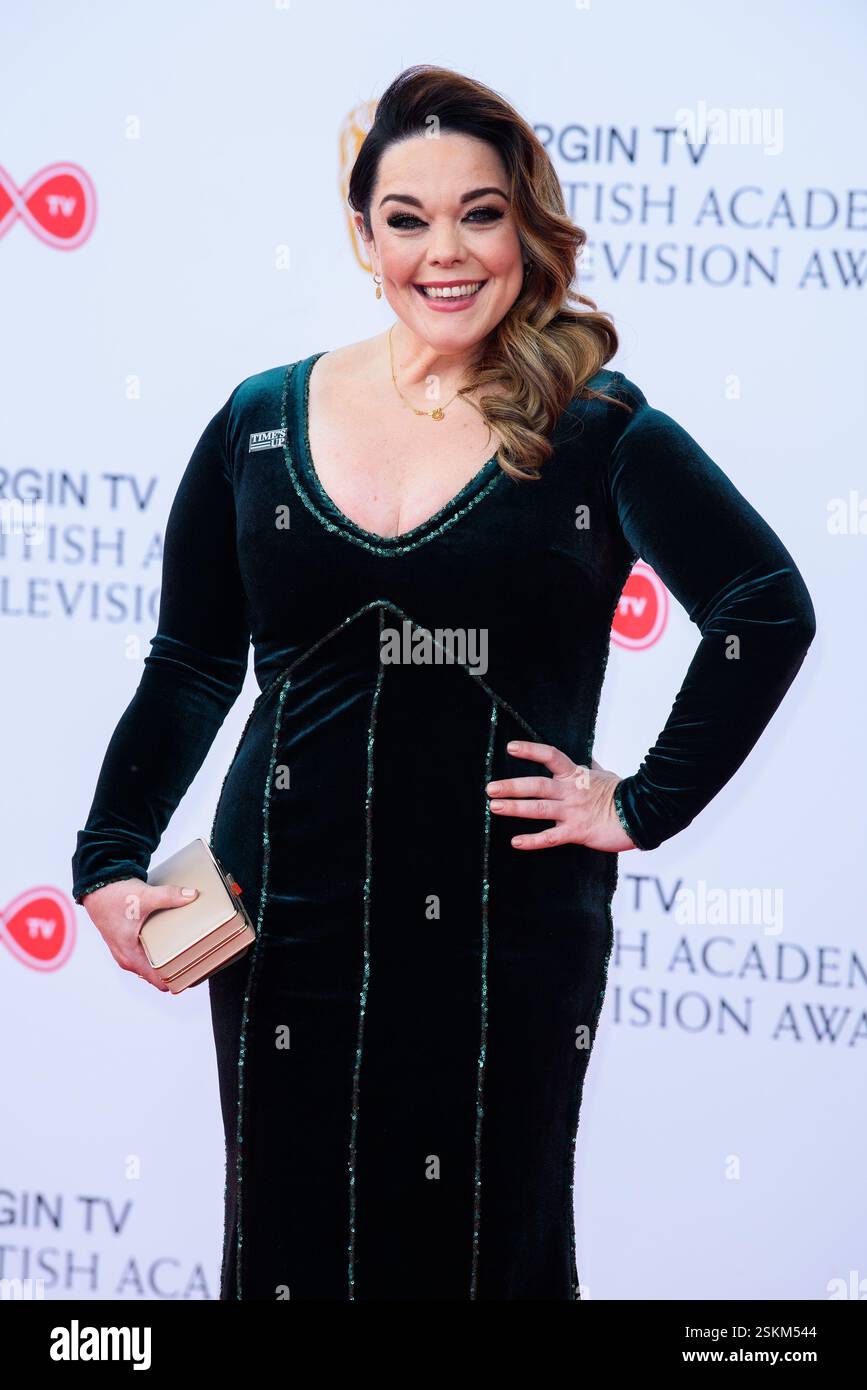 Lisa Riley attends the Virgin TV British Academy Television Awards at ...