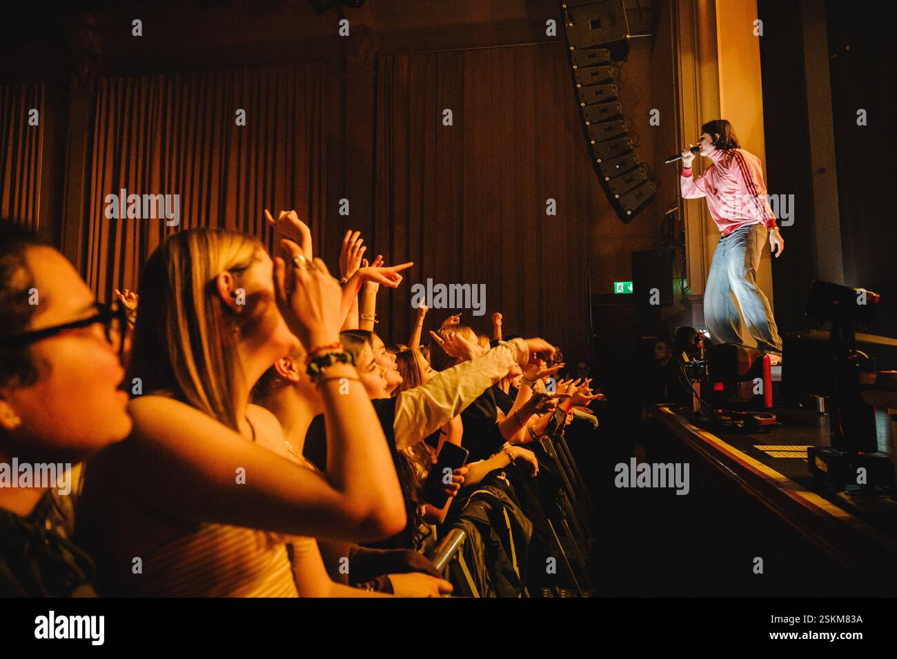 Bern, Switzerland. 11th Feb, 2025. The German singer and rapper Kasi ...