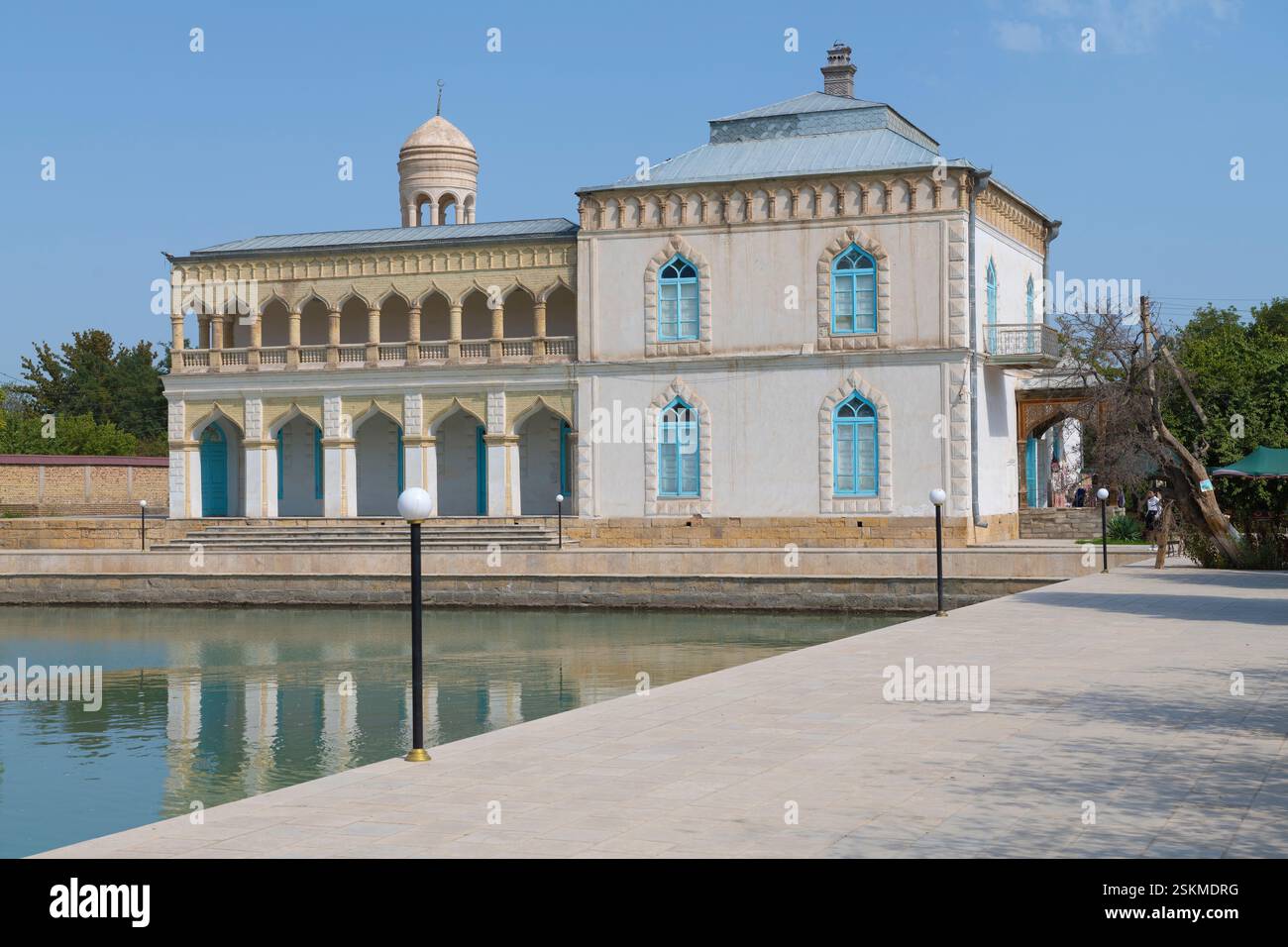 BUKHARA, UZBEKISTAN - SEPTEMBER 10, 2022: View of the ancient building ...