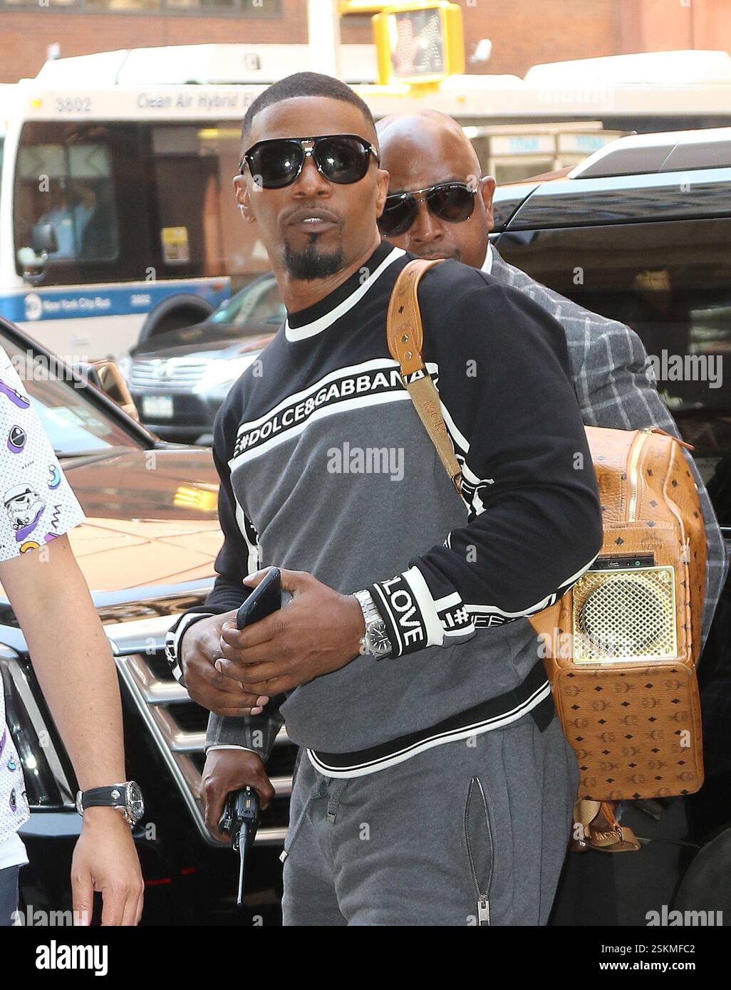 Jamie Foxx made an appearance at Build Series on May 15 2018 in New ...