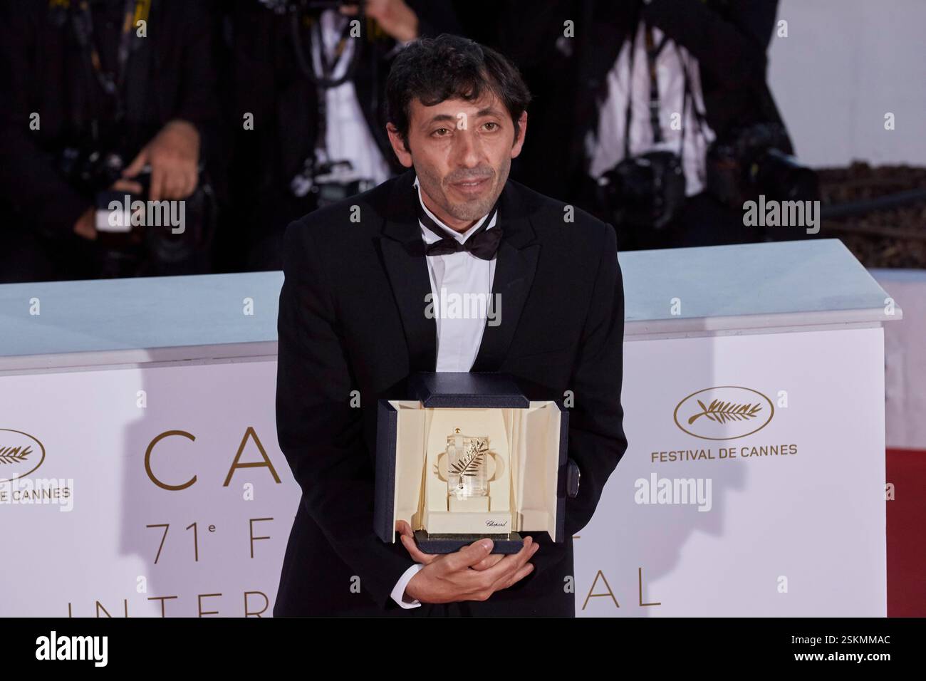Actor Marcello Fonte poses with the Best Actor award for his role in ...