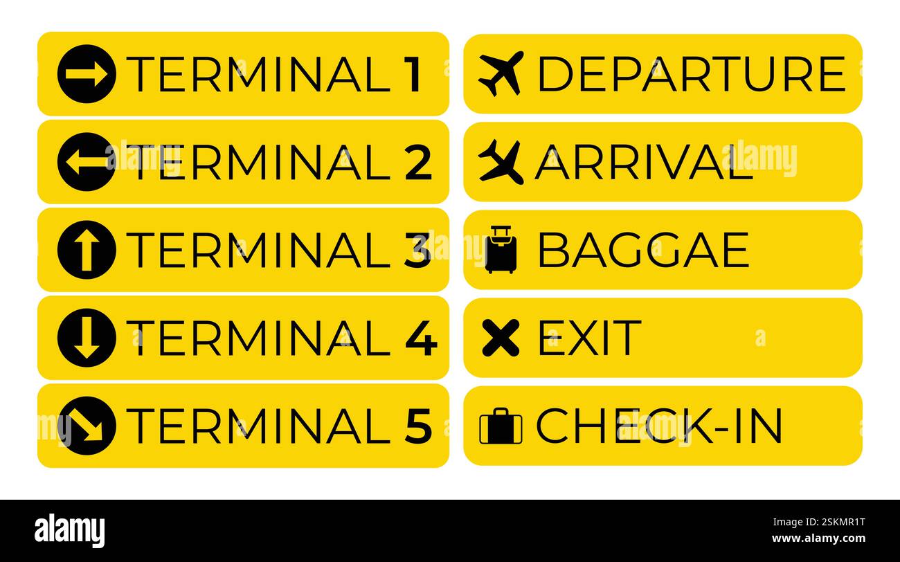 Time arrivals departures Stock Vector Images - Alamy