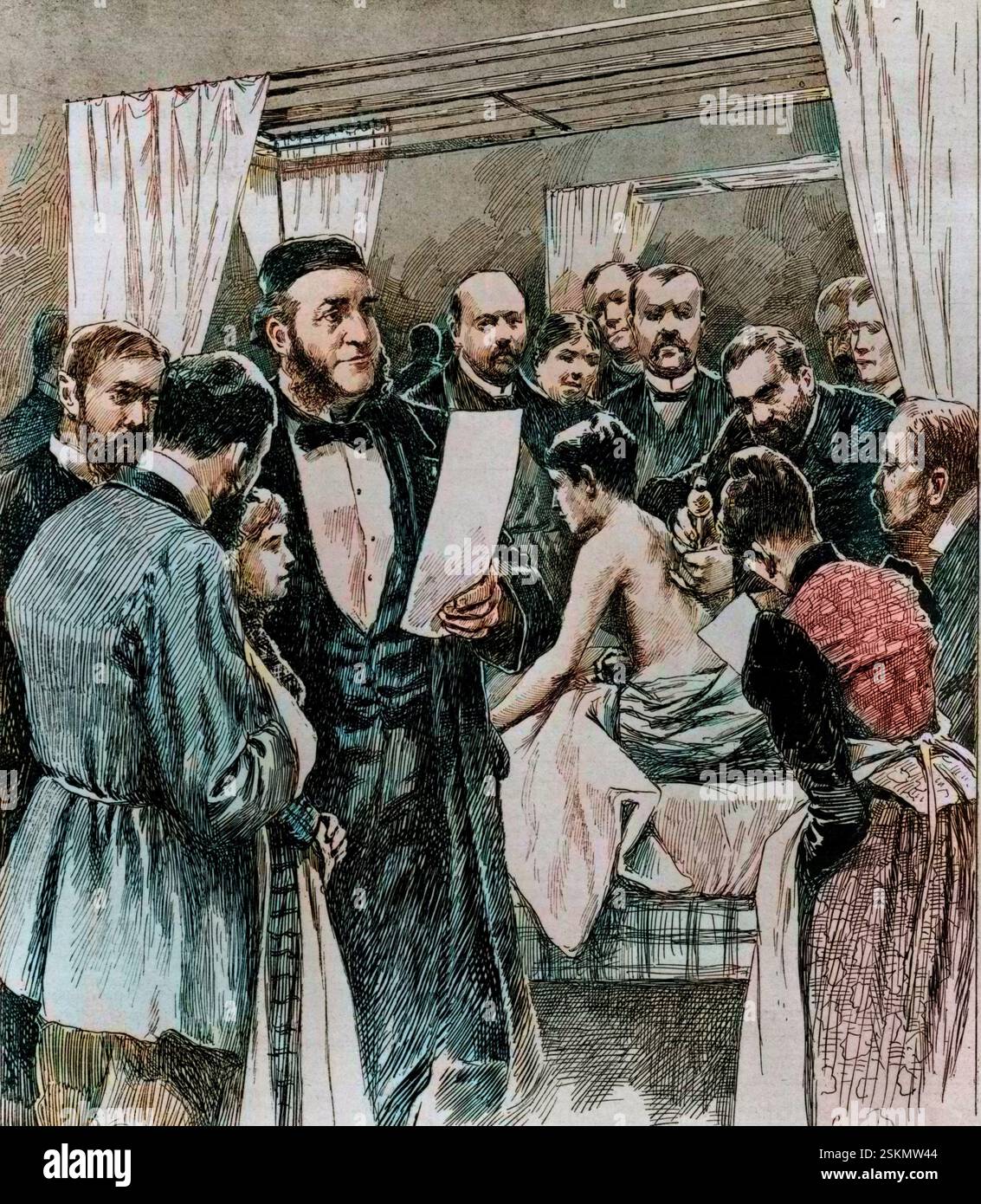 the treatment of tuberculosis at the Saint-Louis hospital by Doctor ...