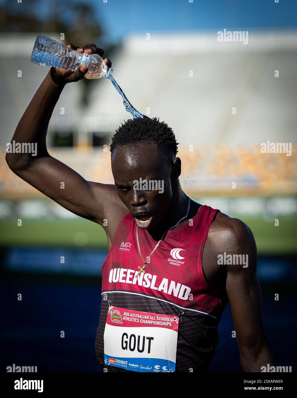 Brisbane, Australia. 07th Dec, 2024. Gout Gout at the 2024 Australian ...