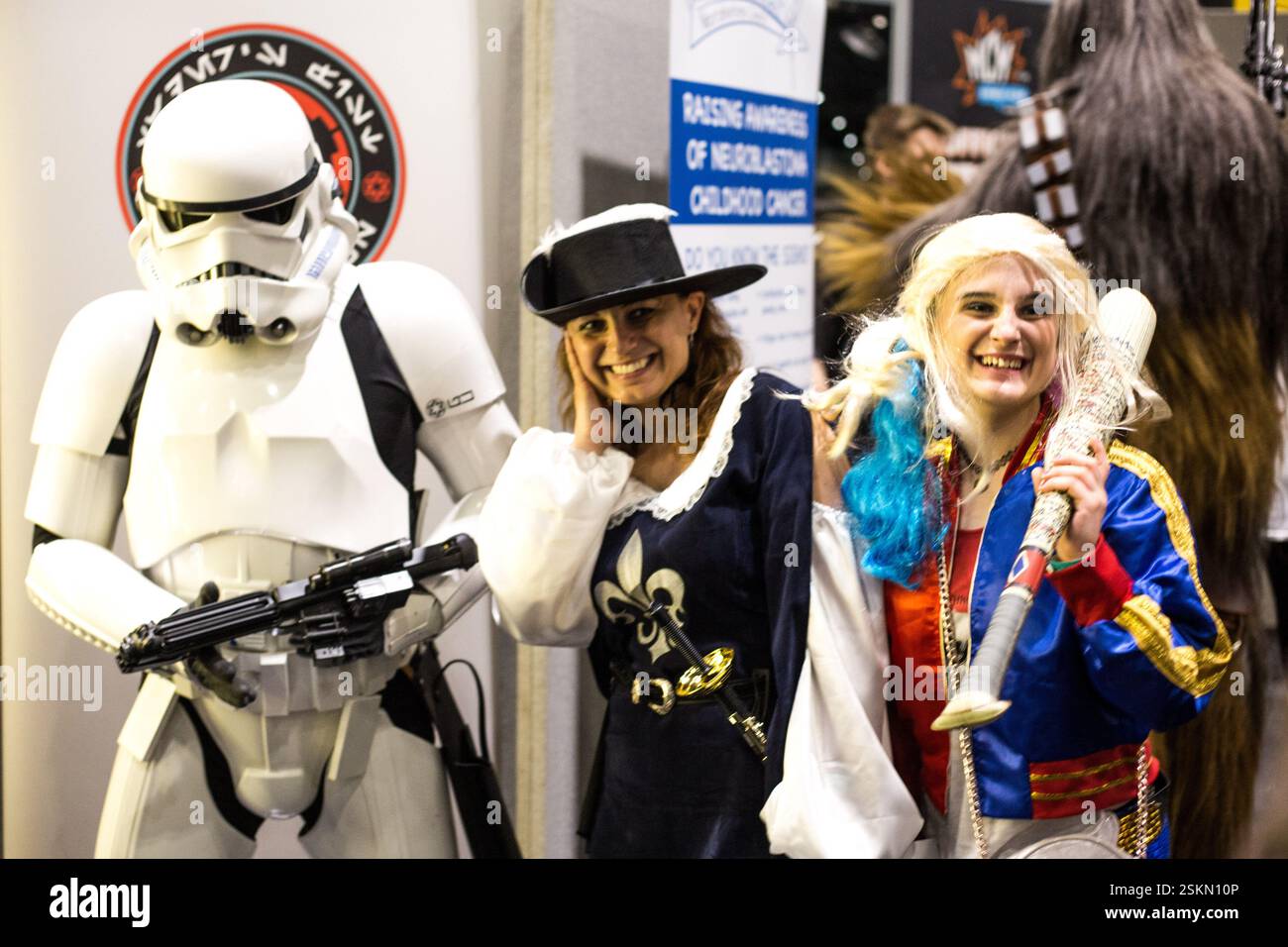 MCM Comic Con at the London Excel Stock Photo - Alamy