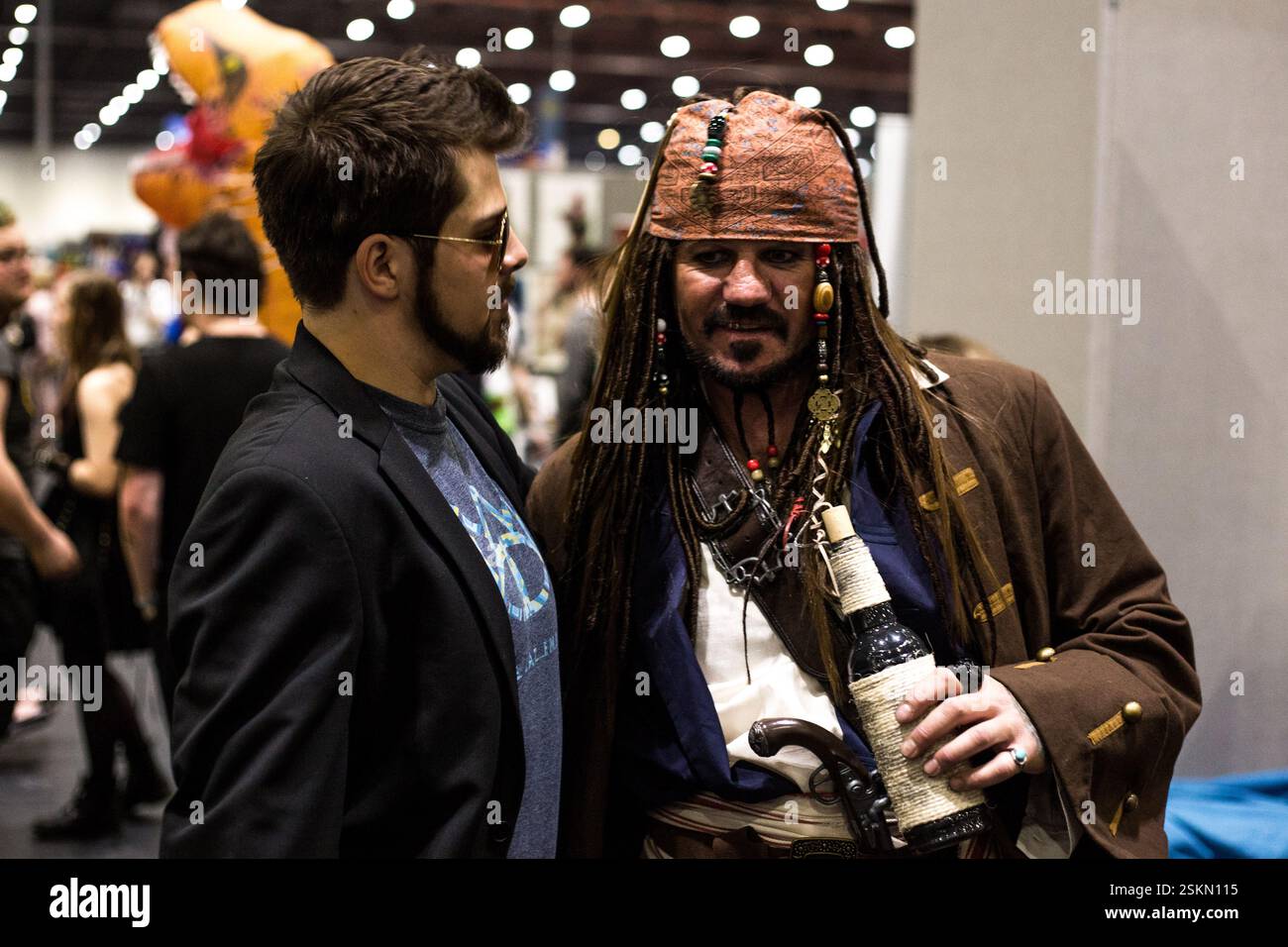 MCM Comic Con at the London Excel Stock Photo - Alamy