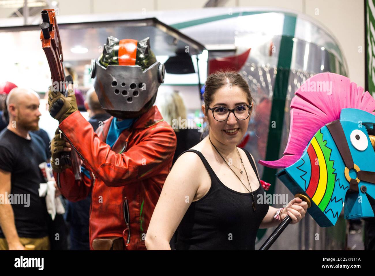 MCM Comic Con at the London Excel Stock Photo - Alamy