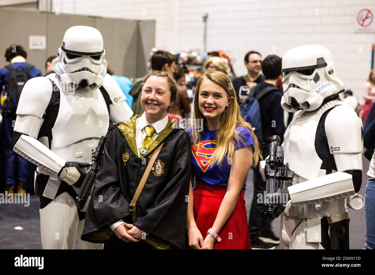 MCM Comic Con at the London Excel Stock Photo - Alamy