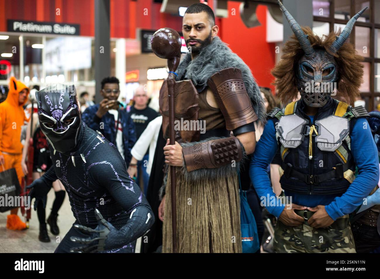 MCM Comic Con at the London Excel Stock Photo - Alamy