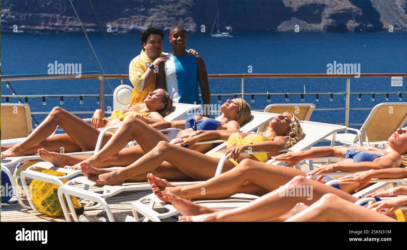 BOAT TRIP 2002 Artisan Entertainment film with Cuba Gooding Jr at right and Horatio Sanz Stock ...