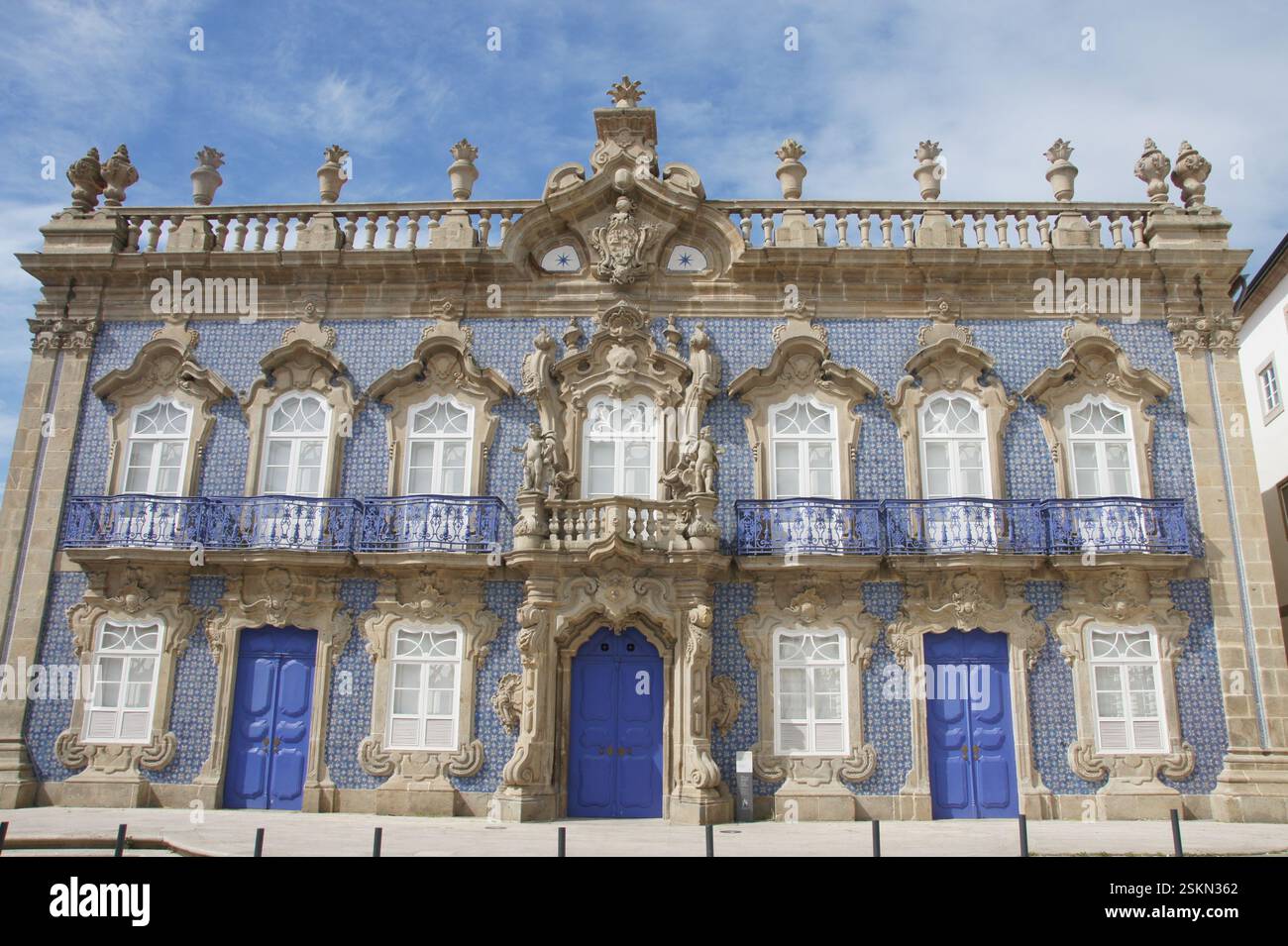 Palácio do Raio, Braga, Portugal. A magnificent Baroque building ...