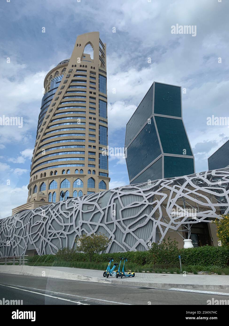 modern architecture in Lusail Doha Qatar Stock Photo - Alamy