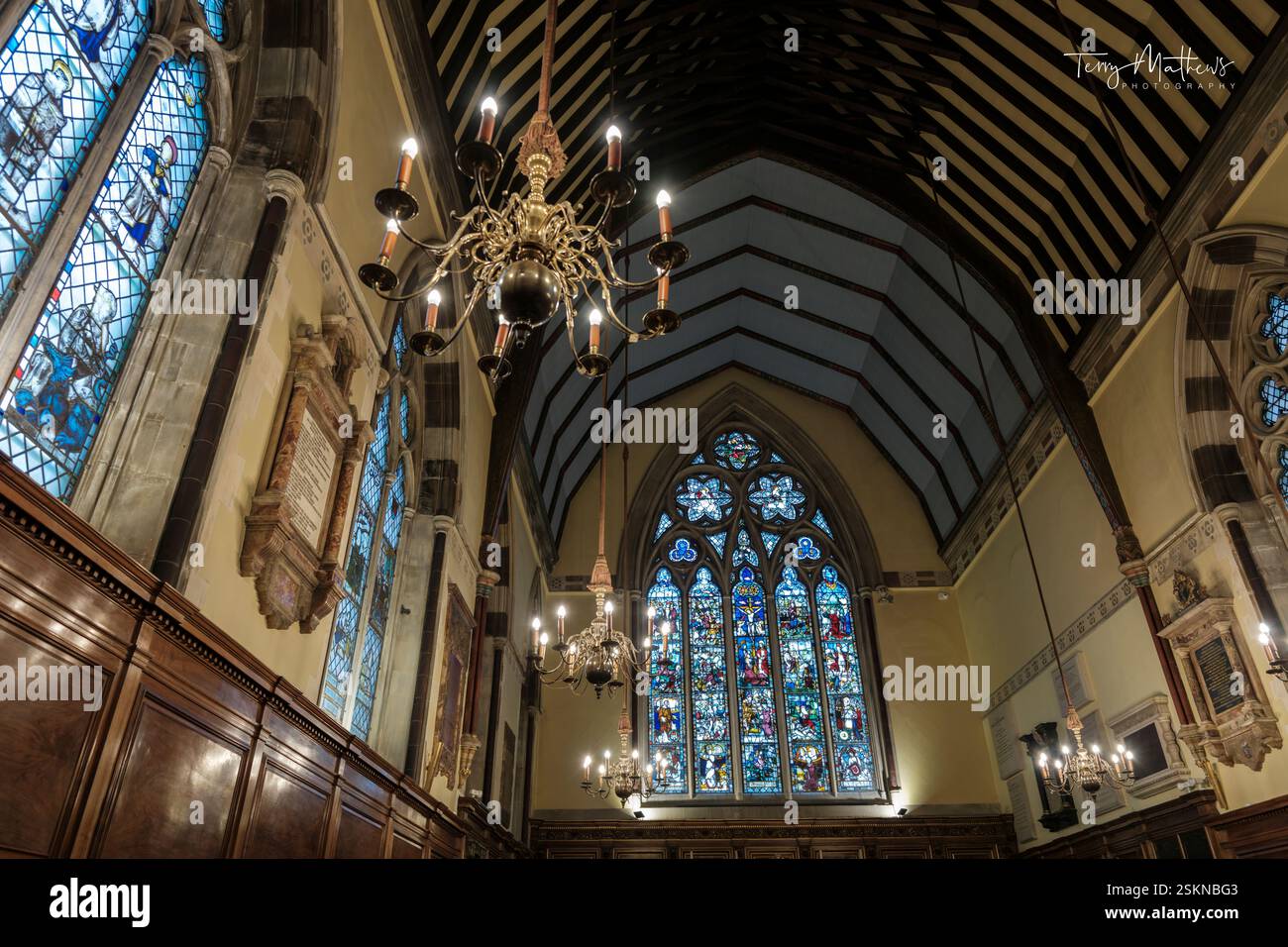 Oxford, England - Designed by architect William Butterfield, the ...