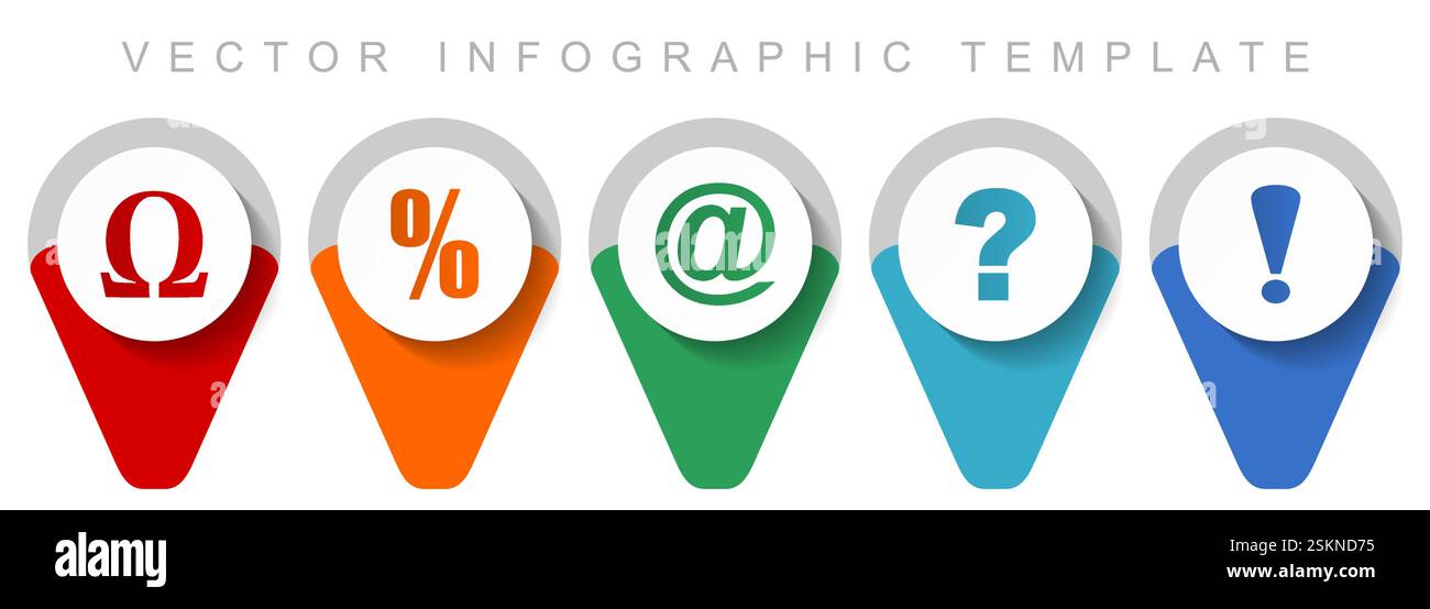 icons pointer collection, miscellaneous icons such as omega, percent ...