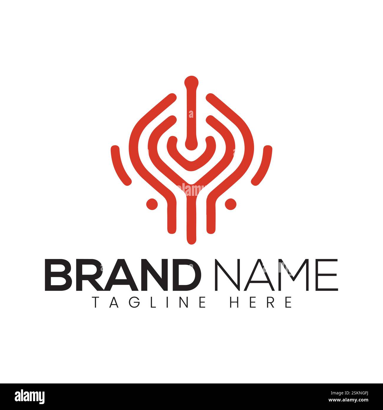 Medicine logo concept design ai Stock Vector Images - Alamy