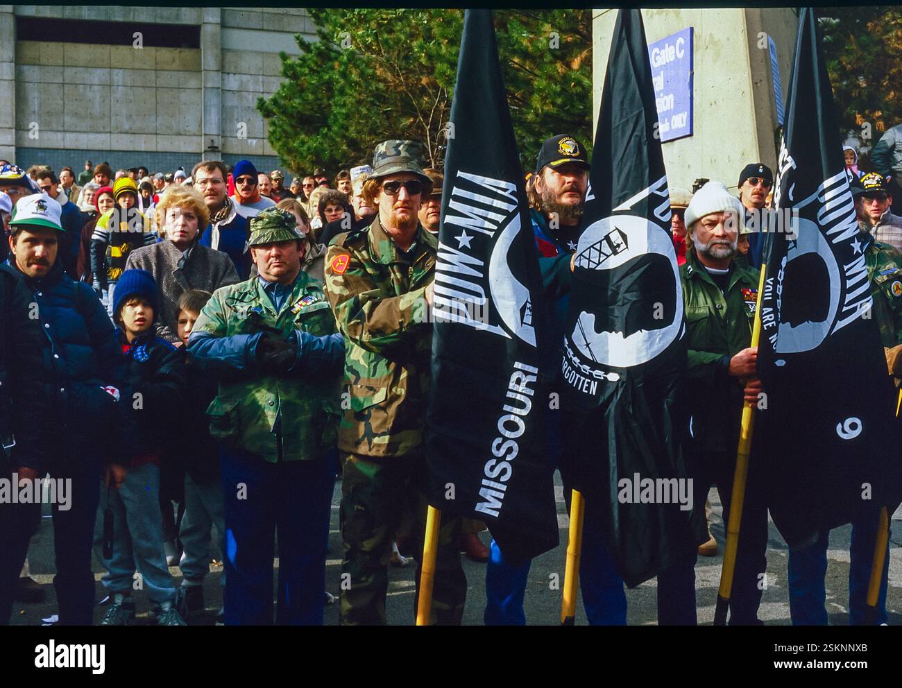 Pittsburgh, Pennsylvania, USA, Large Crowd American Soldiers, Veterans ...