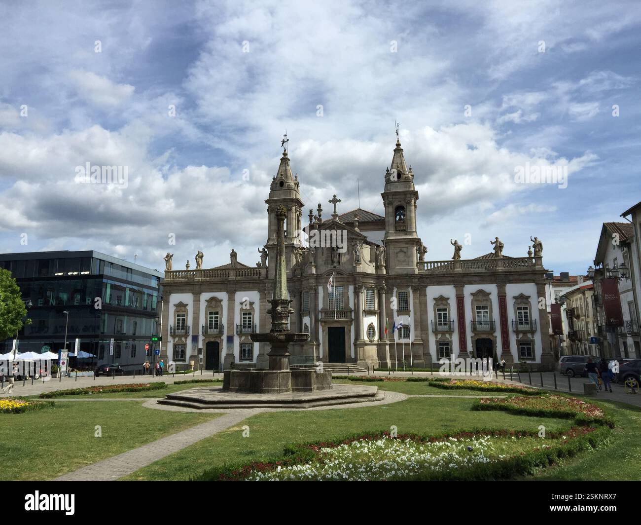 São Marcos Church, Braga, Portugal. A magnificent example of Baroque ...