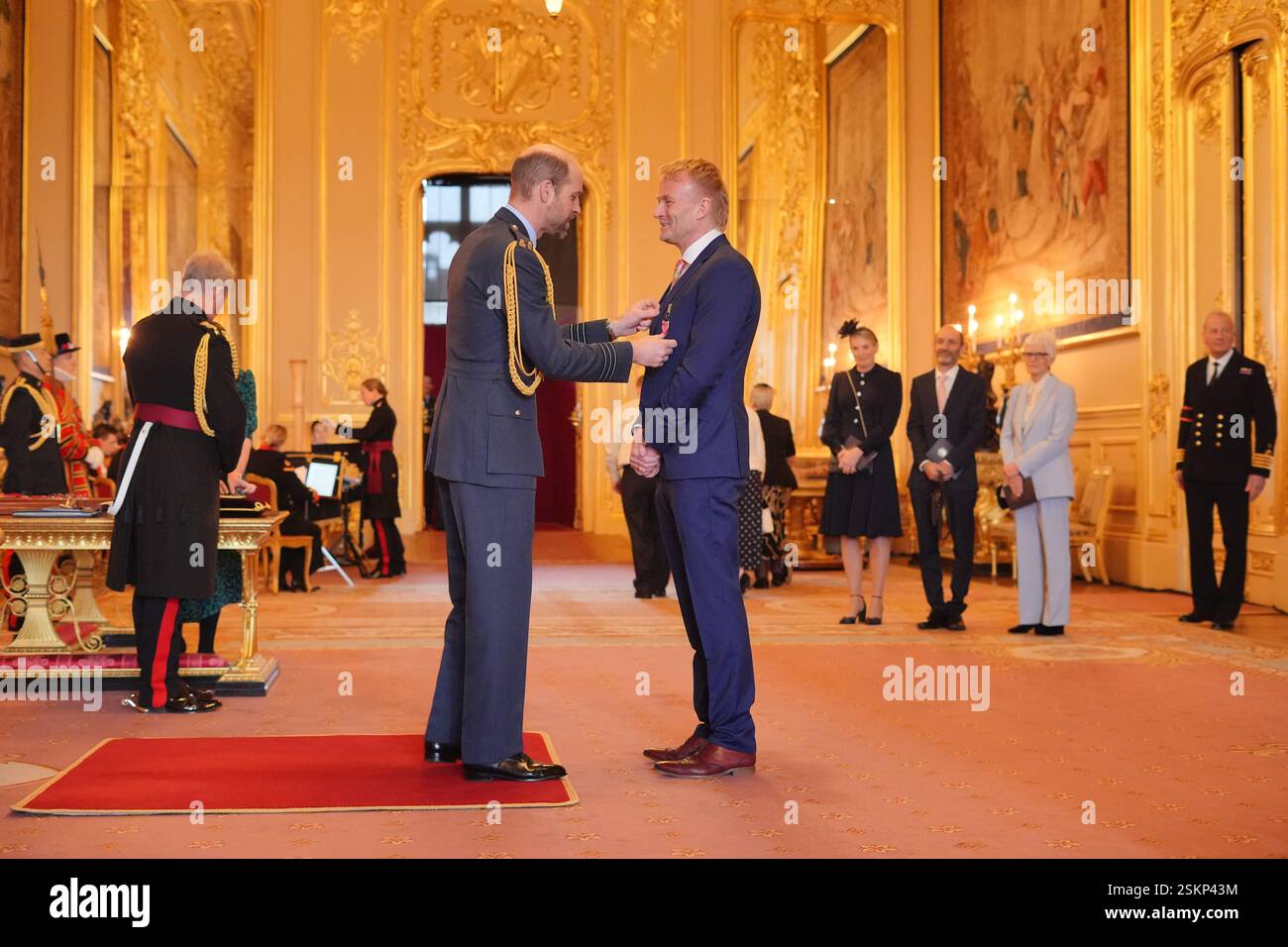 Writer and broadcaster Dr Matthew Cain from London, is made a Member of ...