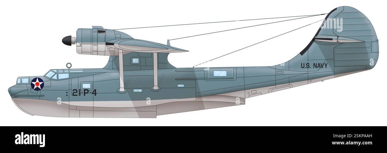 Consolidated PBY-3 Catalina of the VP-10, December 1941 Stock Photo - Alamy