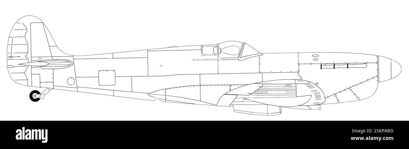 Supermarine spitfire mk i pr type f hi-res stock photography and images ...