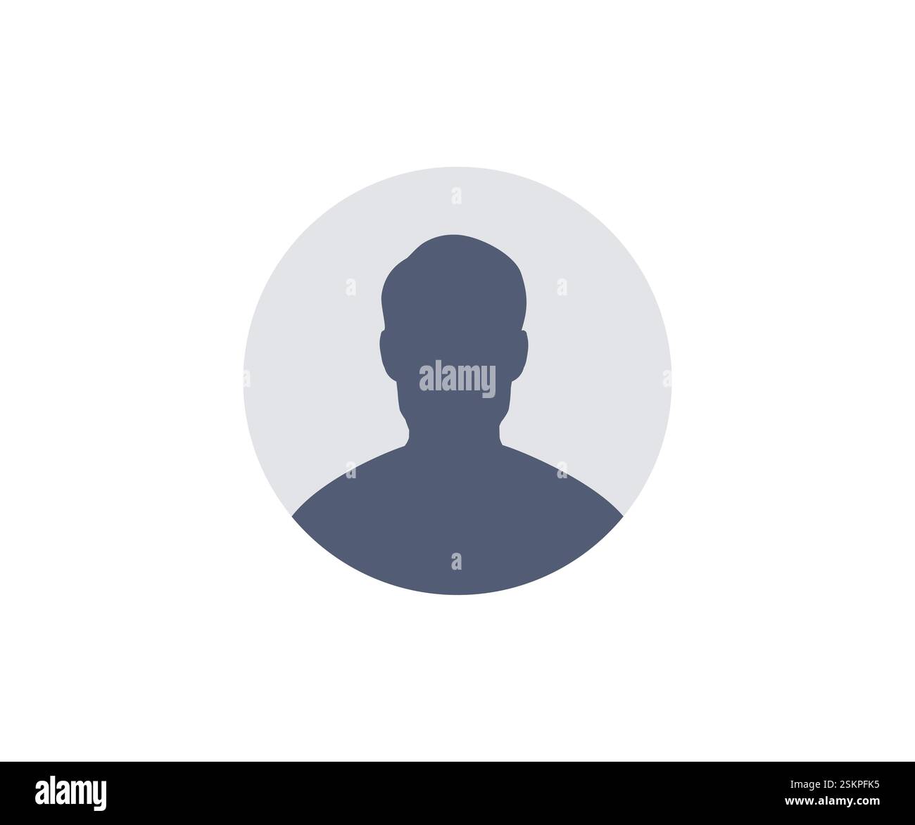 User profile icon. Profile picture, portrait symbol. Circle button with ...