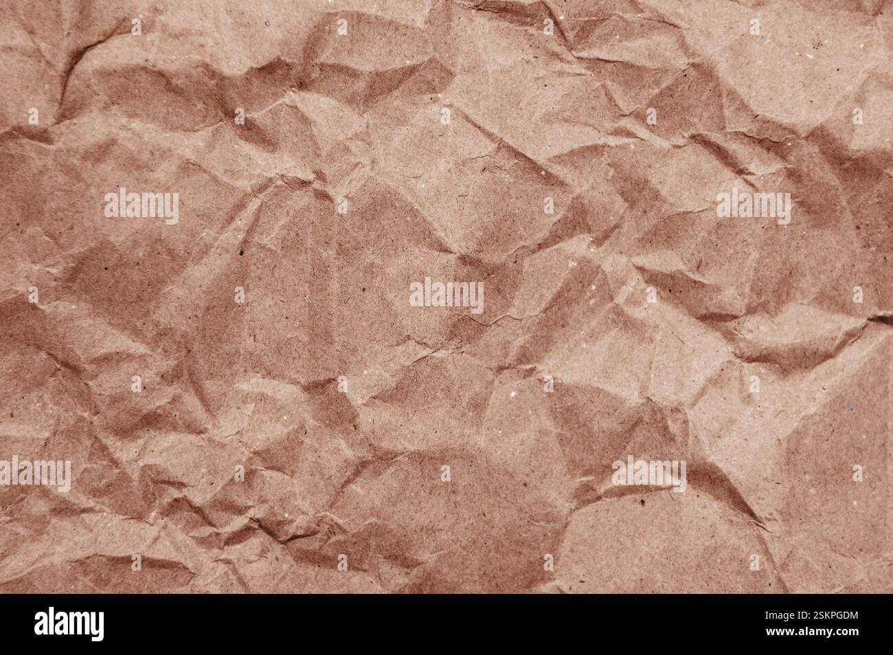 Elegant mocha mousse background on crumpled kraft paper texture. Mocha ...