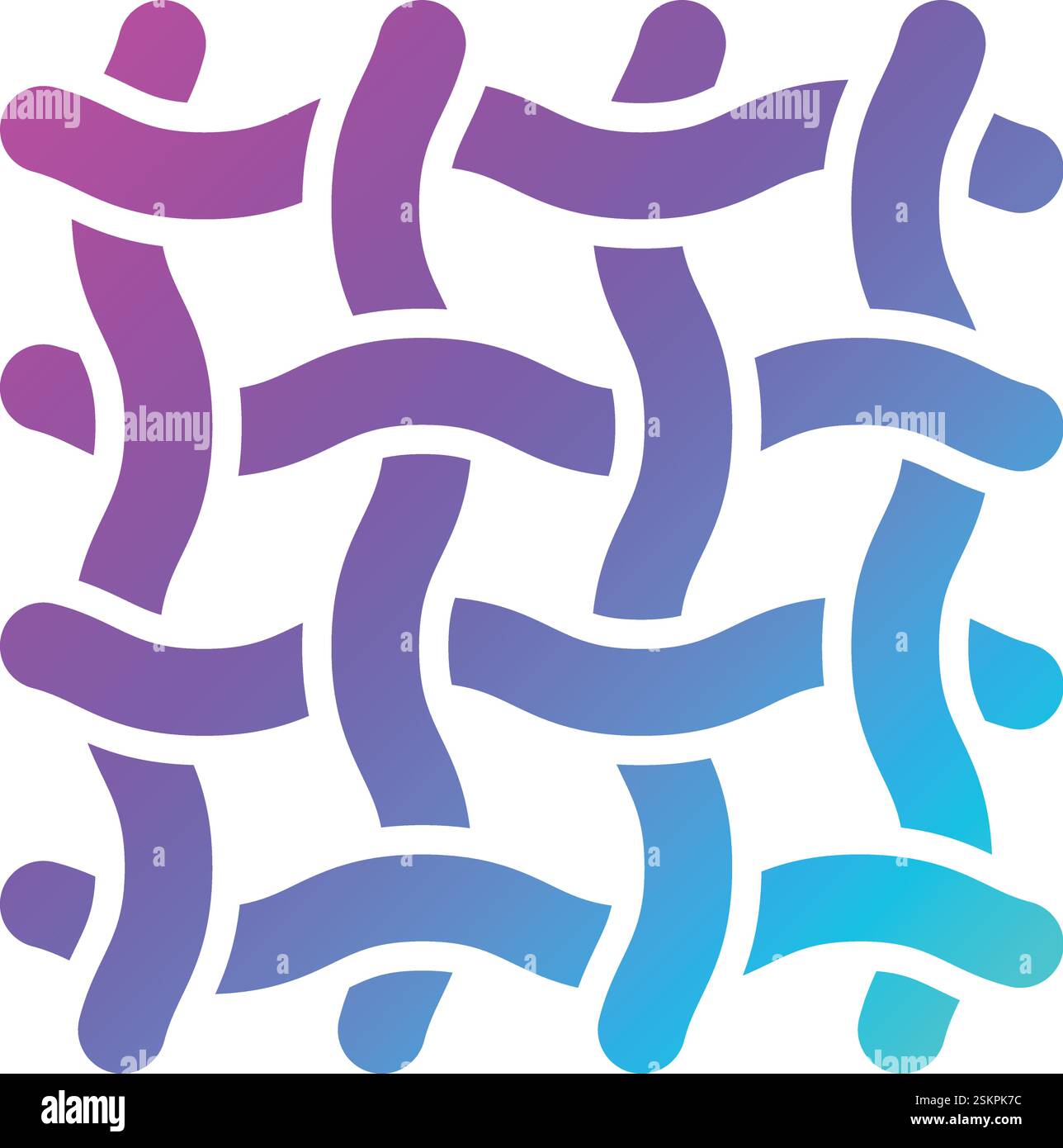 Wool textile line icon Cut Out Stock Images & Pictures - Alamy