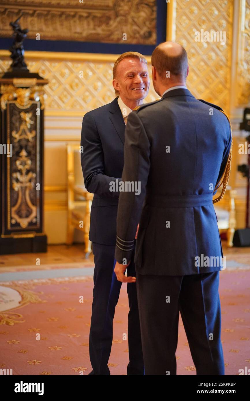 Writer and broadcaster Dr Matthew Cain from London, is made a Member of ...