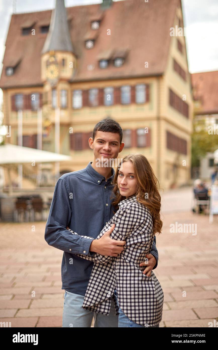 TEEN COUPLE LOVE STORY. Whispers of Love in German Splendor. Exploring ...