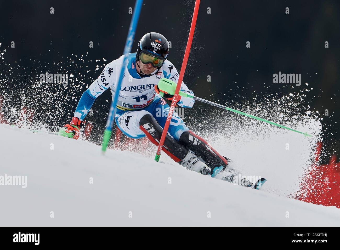 United States' Benjamin Ritchie competes in a slalom run of a men's ...