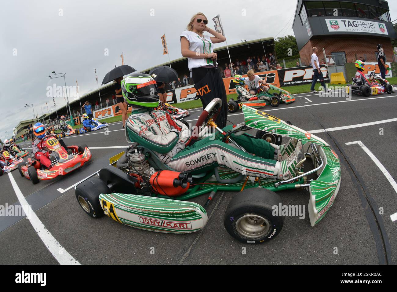 Toby Sowery seen here in his karting career, Sowery made his IndyCar ...