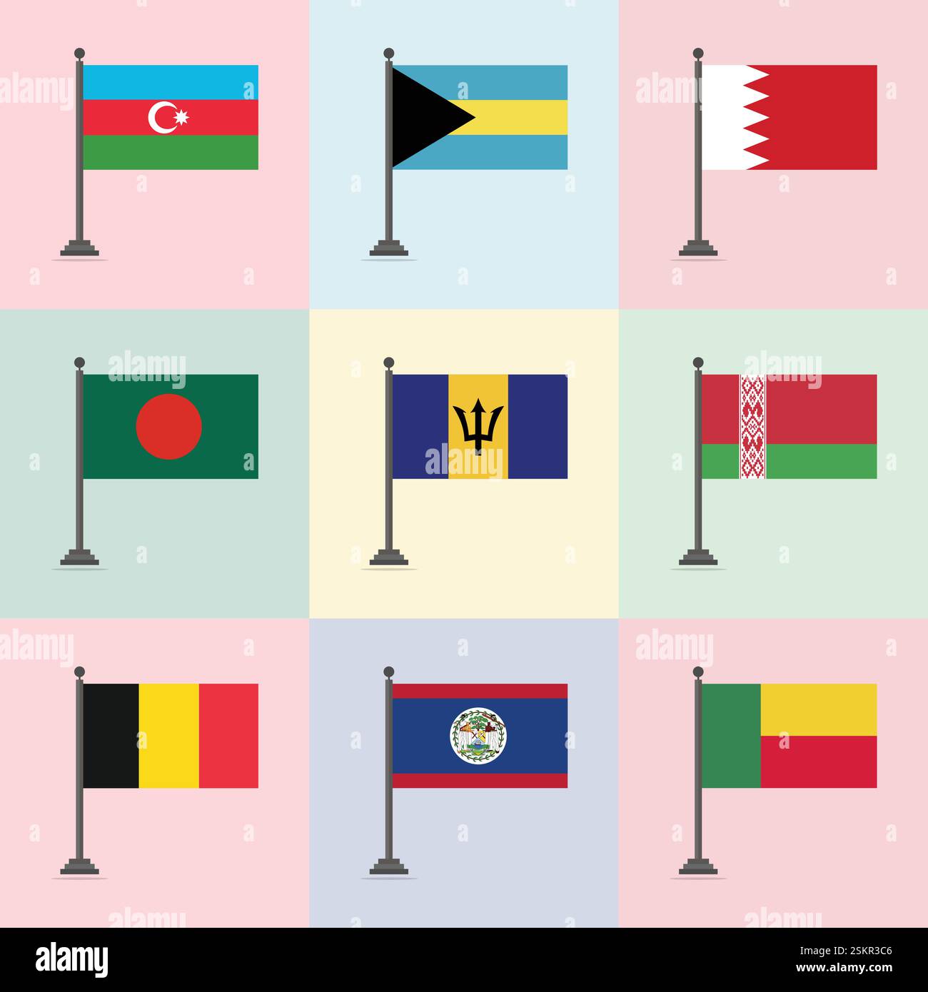 Bahamas china flag Stock Vector Images - Alamy