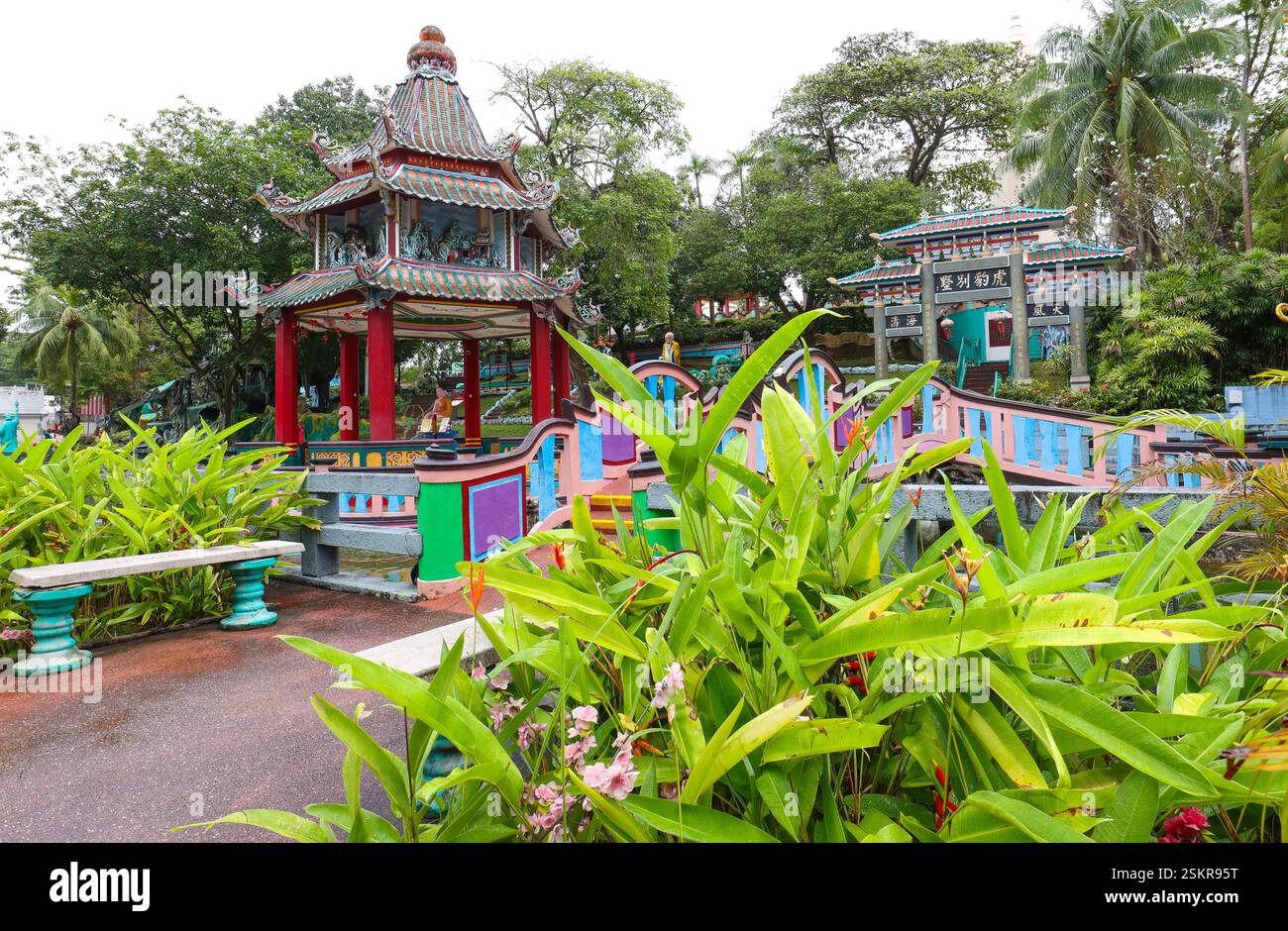 Haw Par Villa, also known as the Tiger Balm Garden, Singapore Stock ...