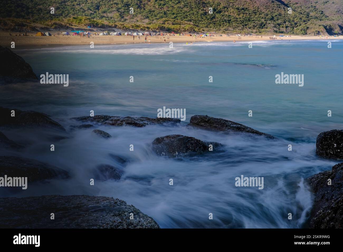 Camping on Tai Long Wan beach in Sai Kung, Hong Kong Stock Photo - Alamy