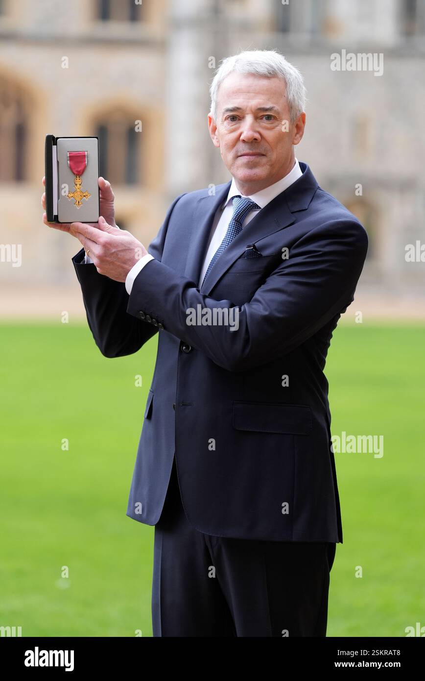 David Mearns, a marine scientist and oceanographer, after being made an ...