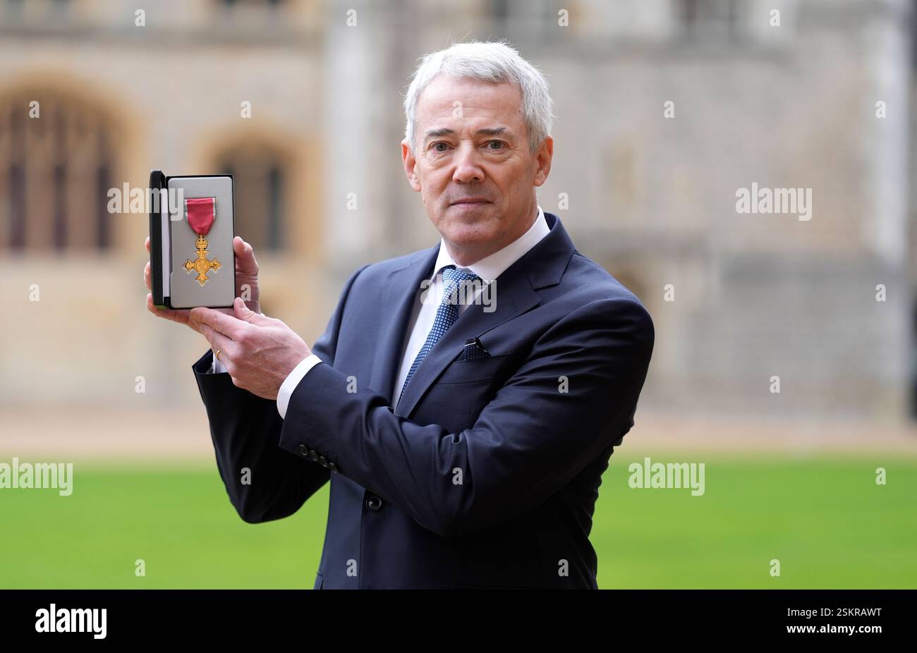 David Mearns, a marine scientist and oceanographer, after being made an ...