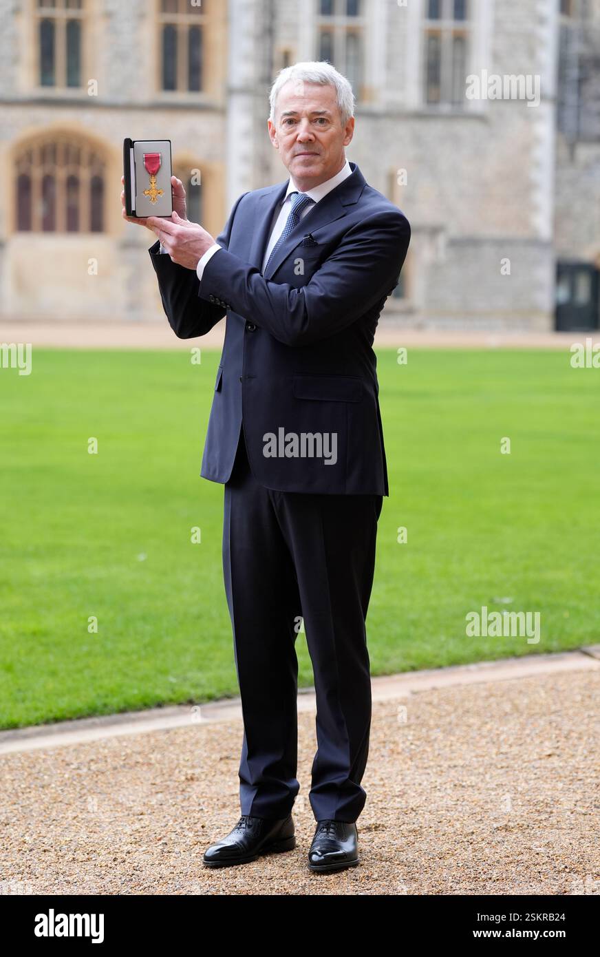David Mearns, a marine scientist and oceanographer, after being made an ...