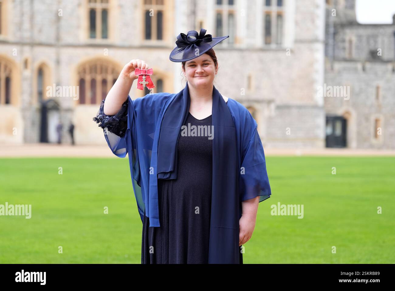Paralympian Sabrina Fortune after being made a Member of the Order of ...