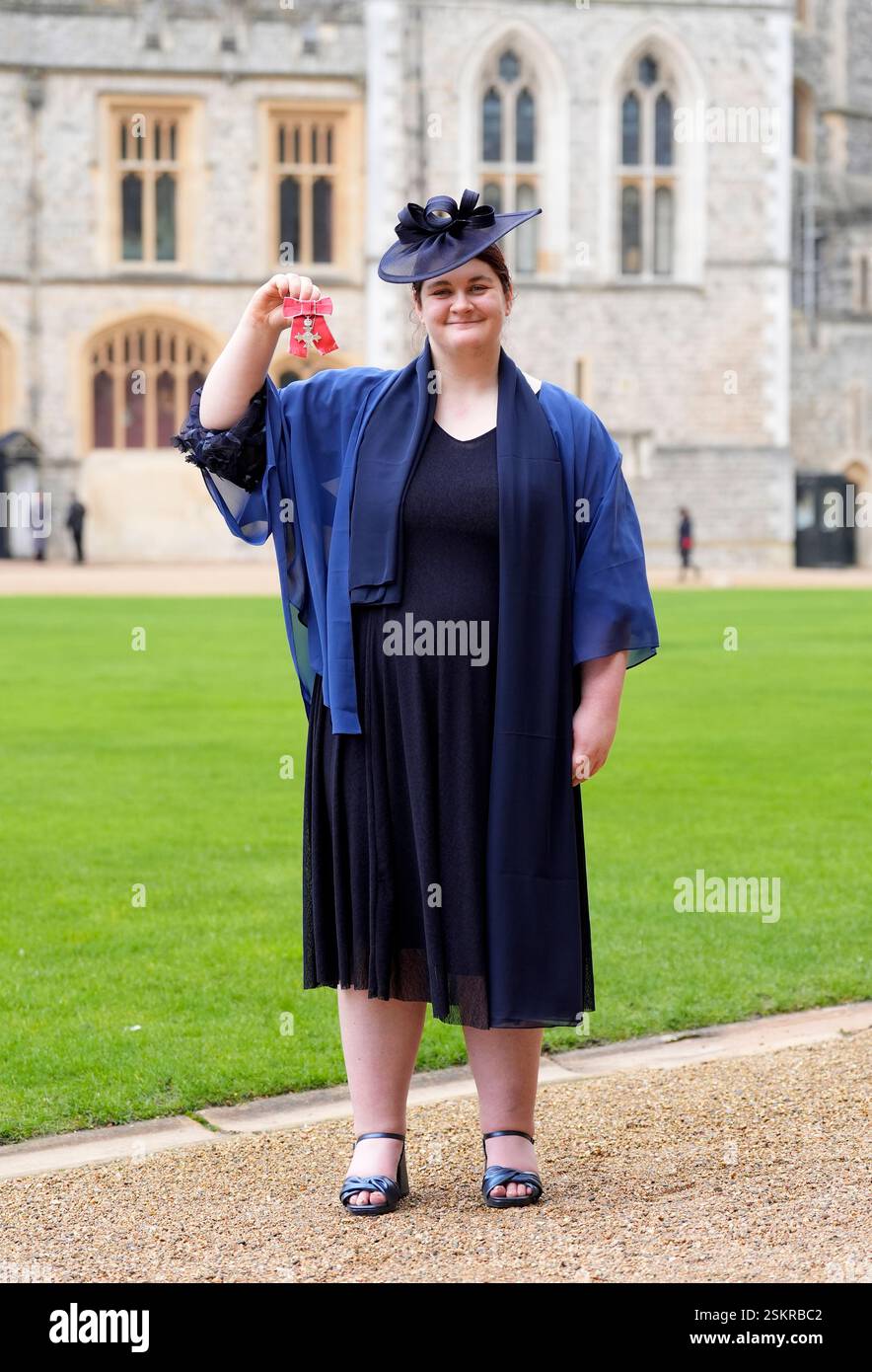 Paralympian Sabrina Fortune after being made a Member of the Order of ...