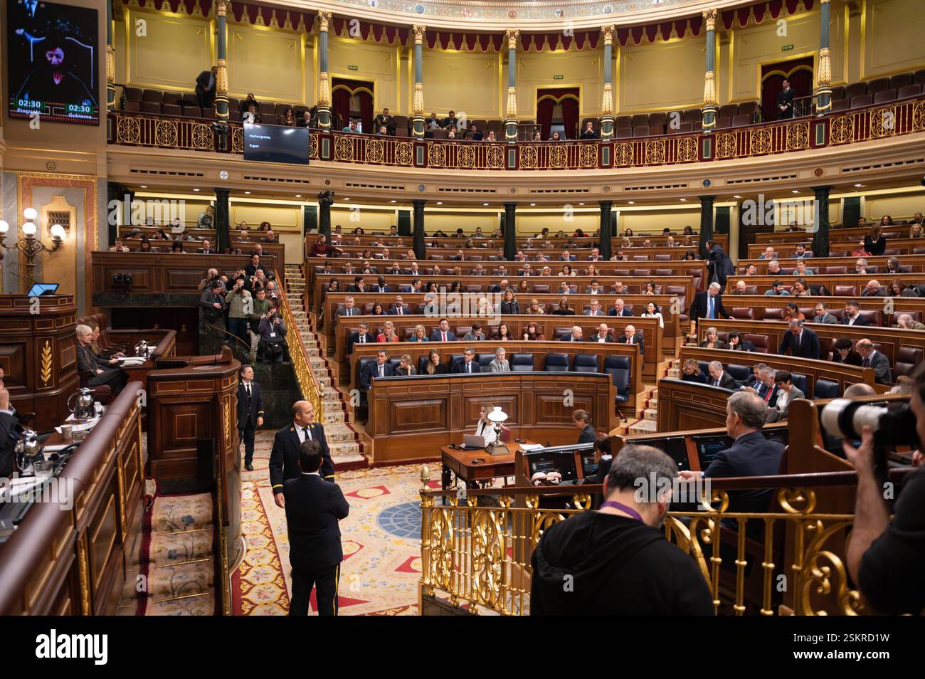 Spanish Politics 2025: Government control session at Congress of ...